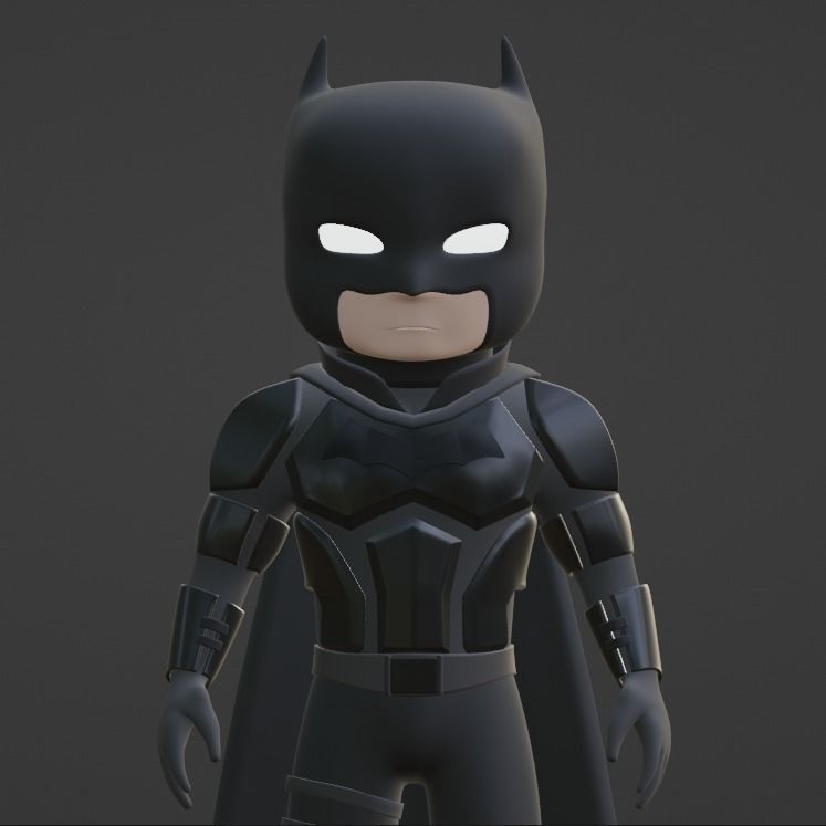 3D model Cartoon Batman VR / AR / low-poly | CGTrader