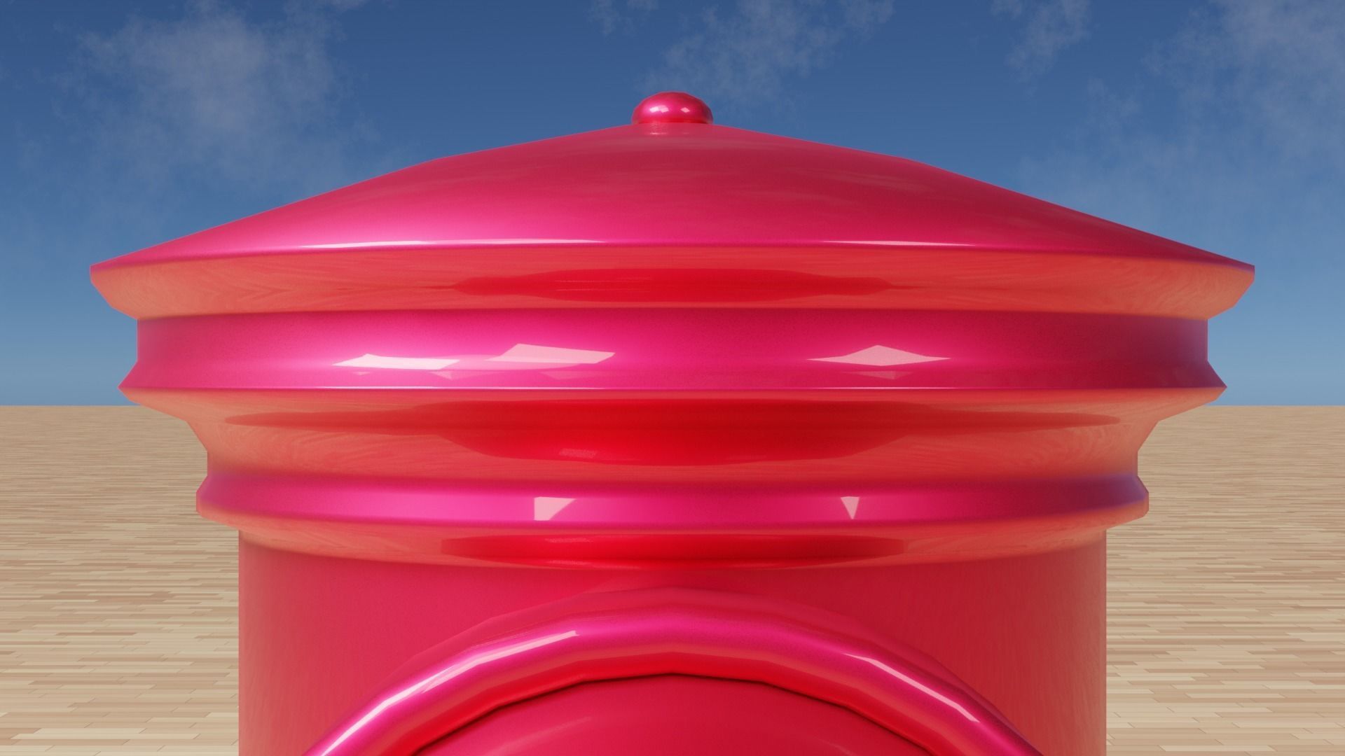 Japanese Mail Box 3D model | CGTrader