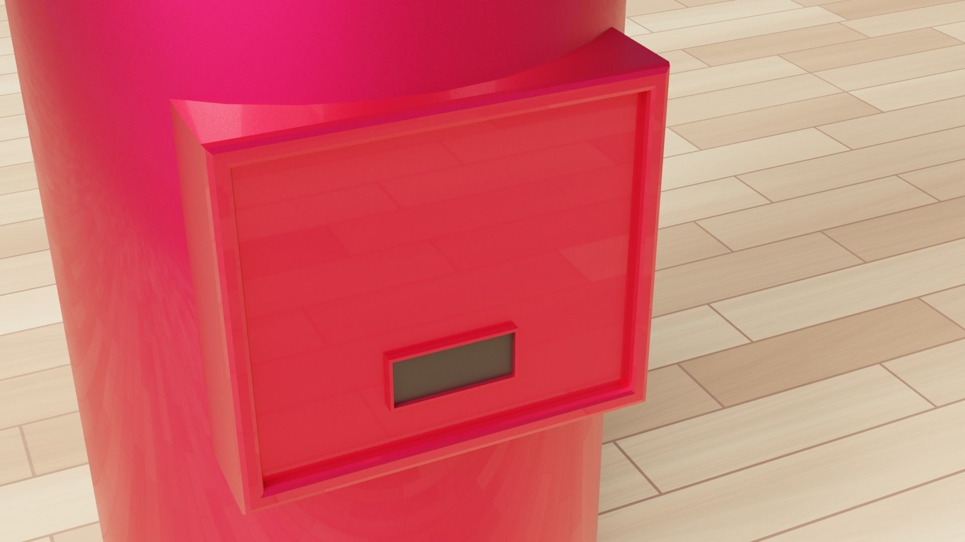 Japanese Mail Box 3D model | CGTrader