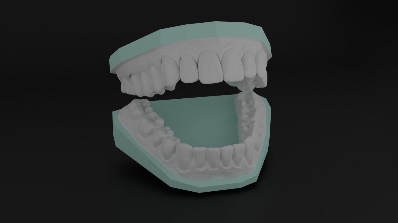 Human teeth 3D model 3D printable | CGTrader