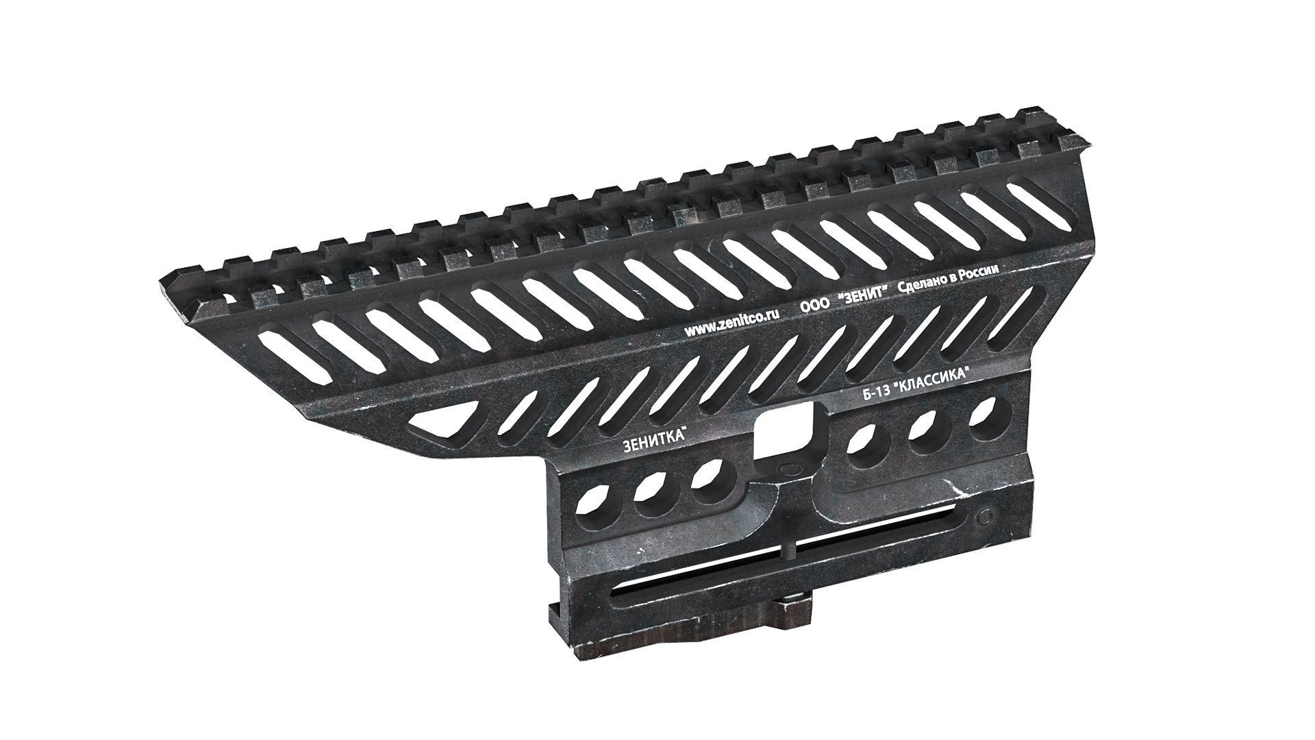 3D model MILITARY Zenitco B-13 Scope Mount Rail for AK ASVAL SVD VR ...