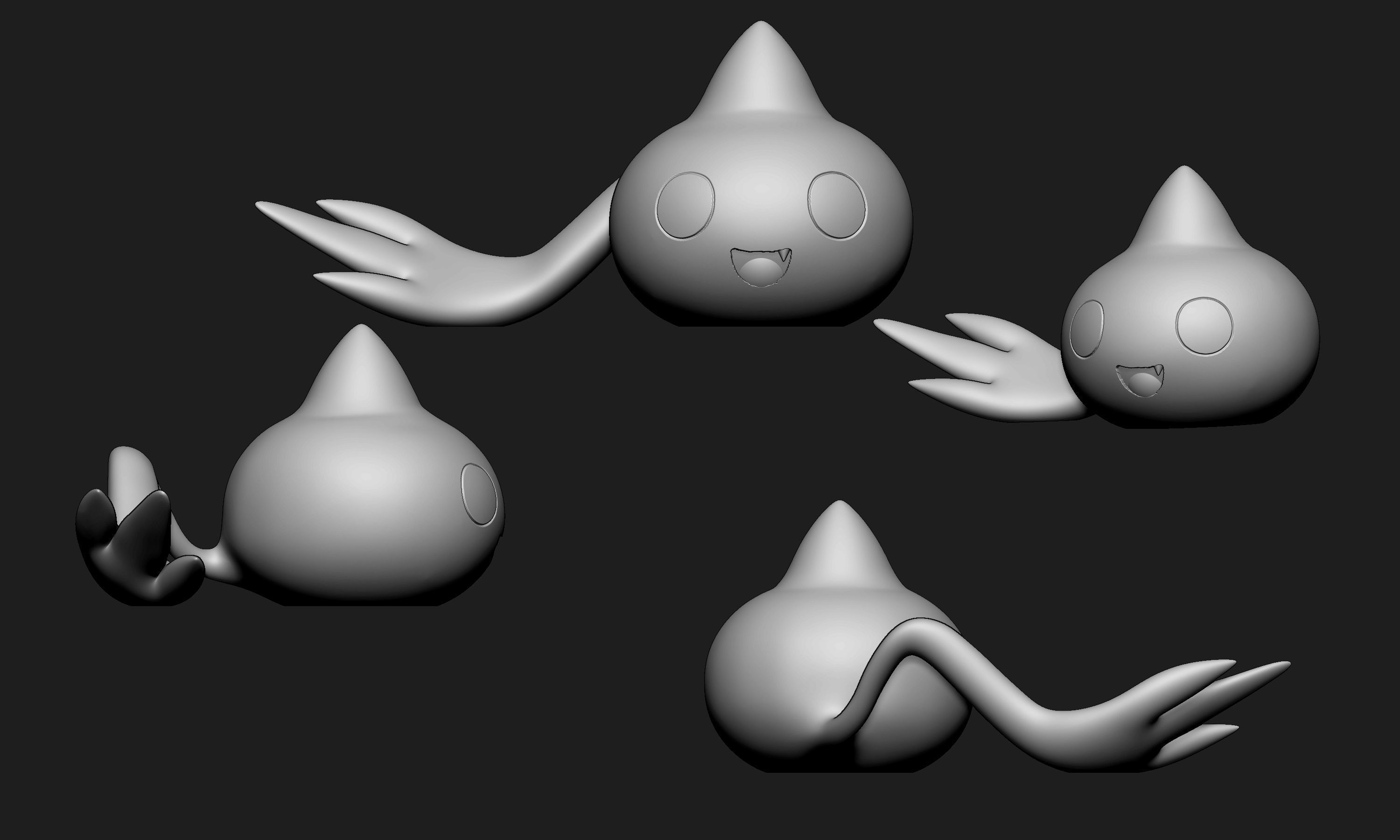 Digimon - Zerimon with 2 poses free 3D model 3D printable | CGTrader