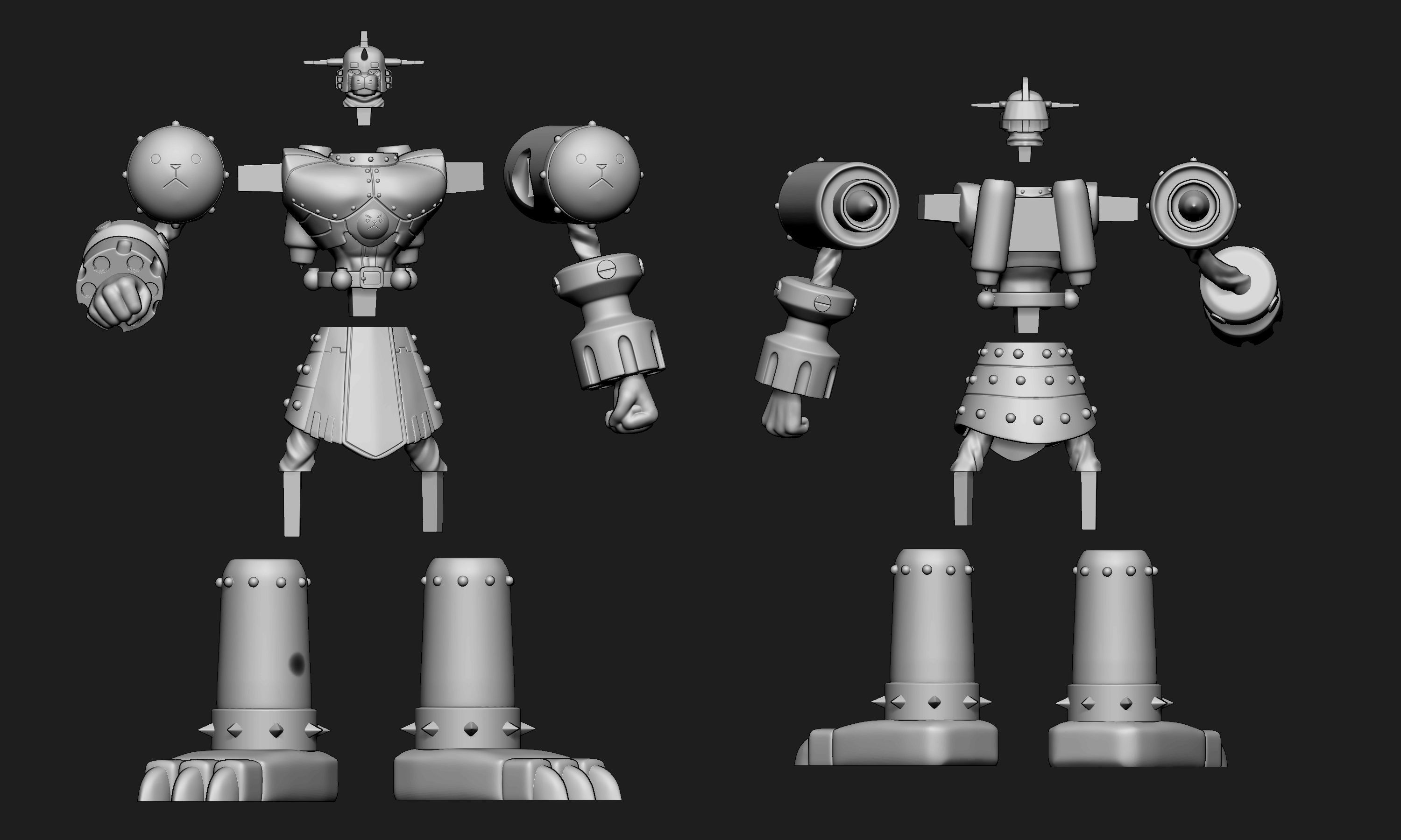 Digimon - MegaGargomon 3D model 3D printable | CGTrader