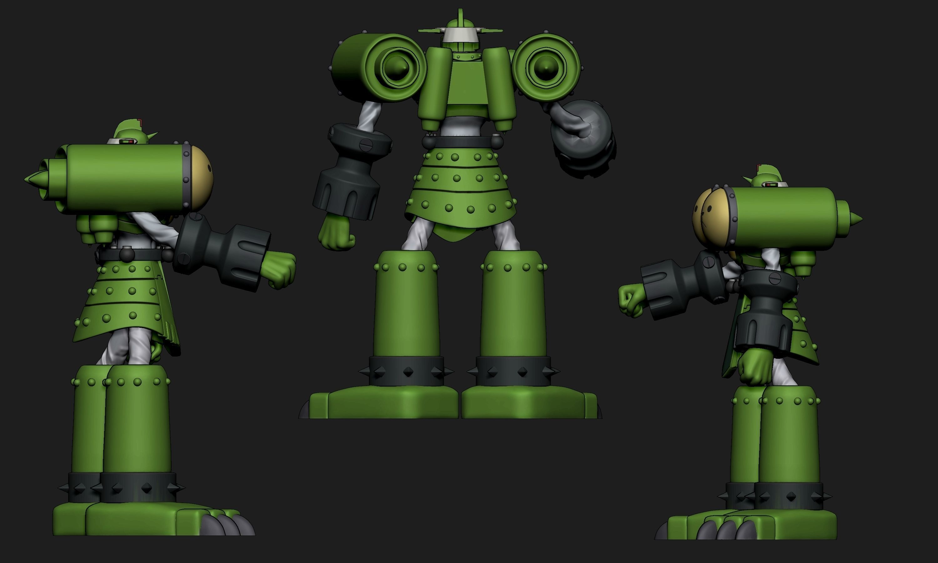 Digimon - Zerimon Evolution Line 3D model 3D printable | CGTrader