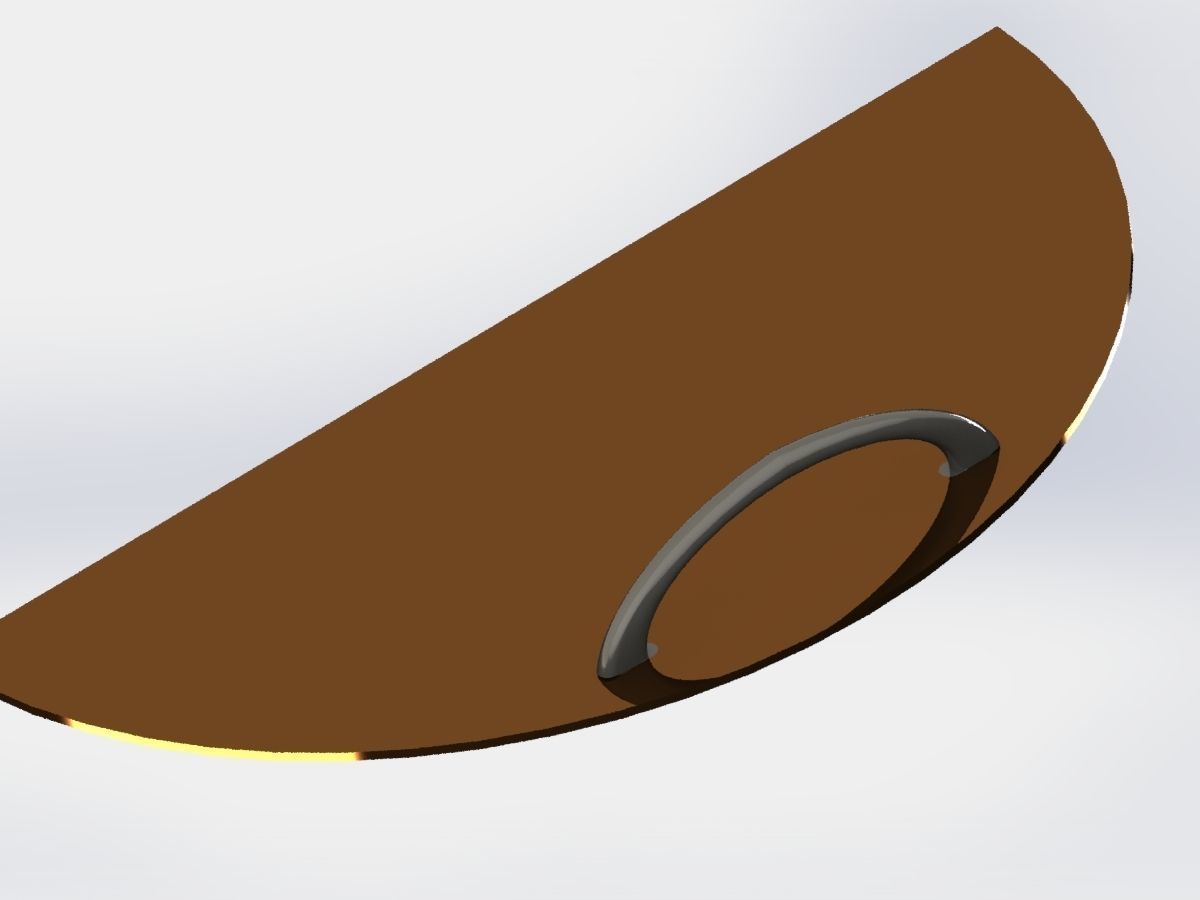 Tank door 3D model | CGTrader