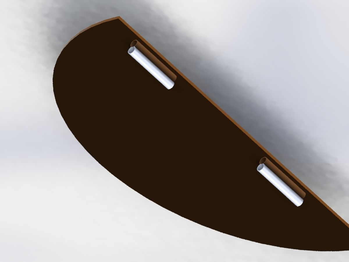 Tank door 3D model | CGTrader