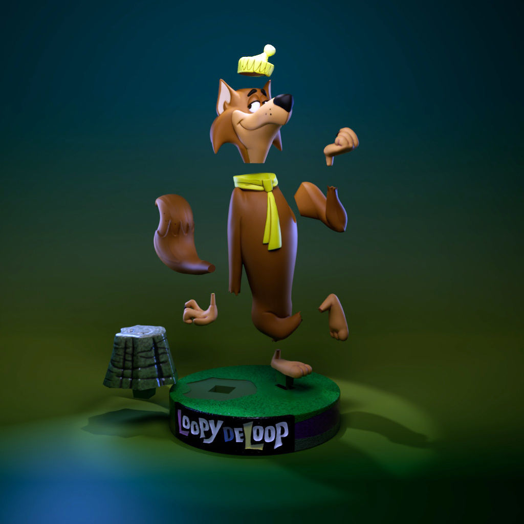 Loopy De Loop 3D model 3D printable | CGTrader