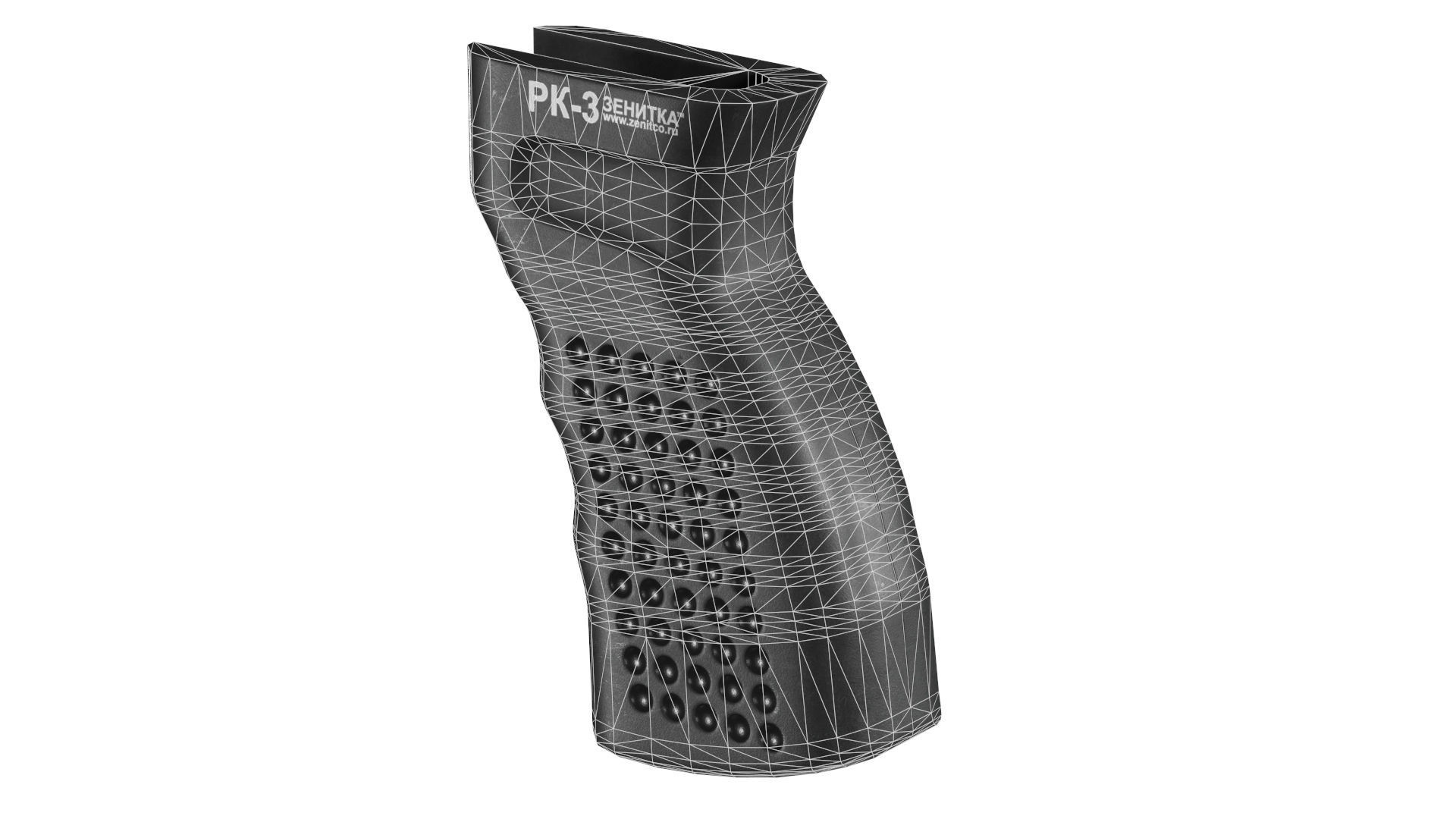 3D model MILITARY Zenitco RK-3 Grip for AK platforms VR / AR / low-poly ...