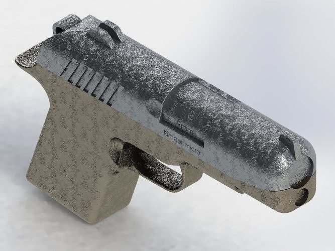 Pistol Kimber 3D model | CGTrader