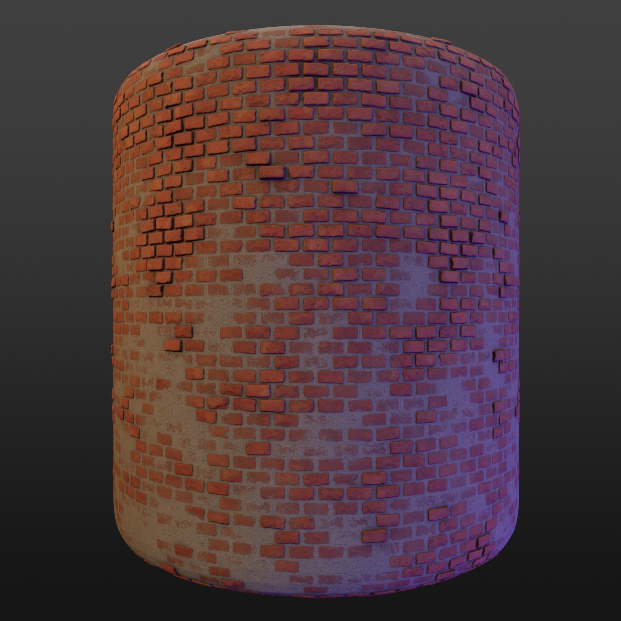 Procedural Stylized Brick Material Texture | CGTrader