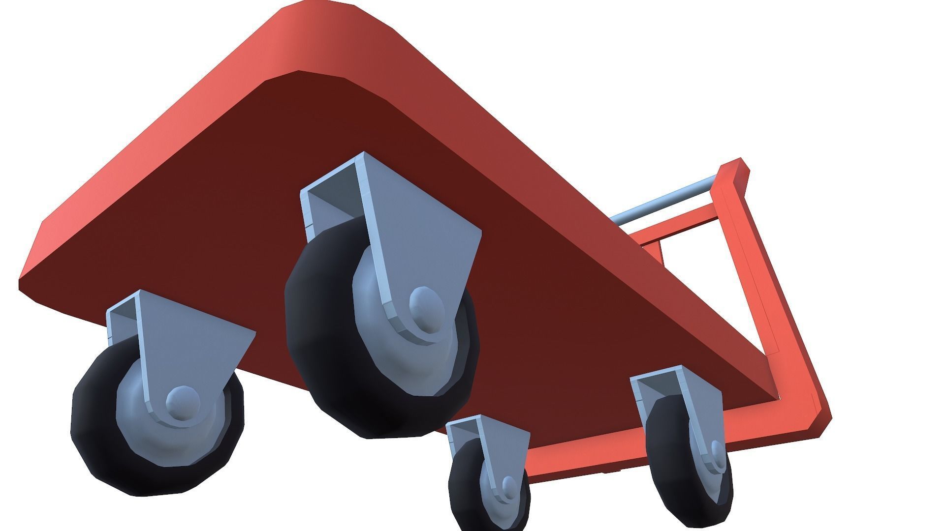 3D model Cartoon Trolley VR / AR / low-poly | CGTrader