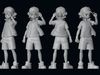 Ash - Satoshi - Pokemon Journeys 1-10 and 1-20 Scale Figure 3D model 3D ...