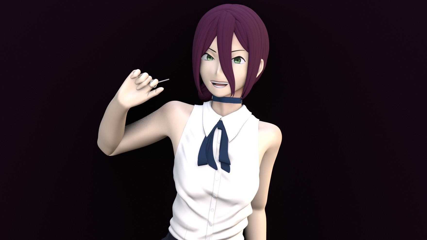 3D model REZE CHAINSAW MAN VR / AR / low-poly | CGTrader