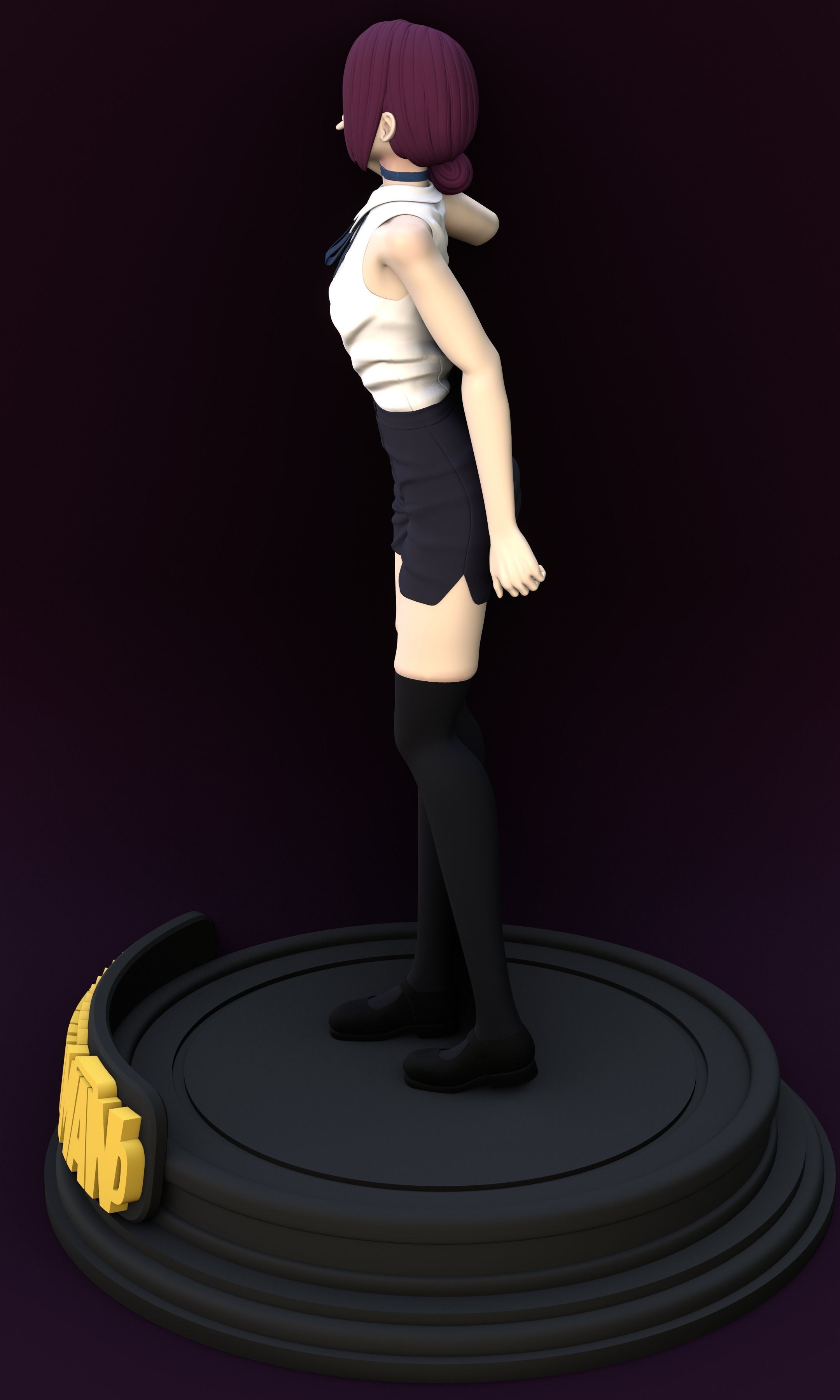 3D model REZE CHAINSAW MAN VR / AR / low-poly | CGTrader