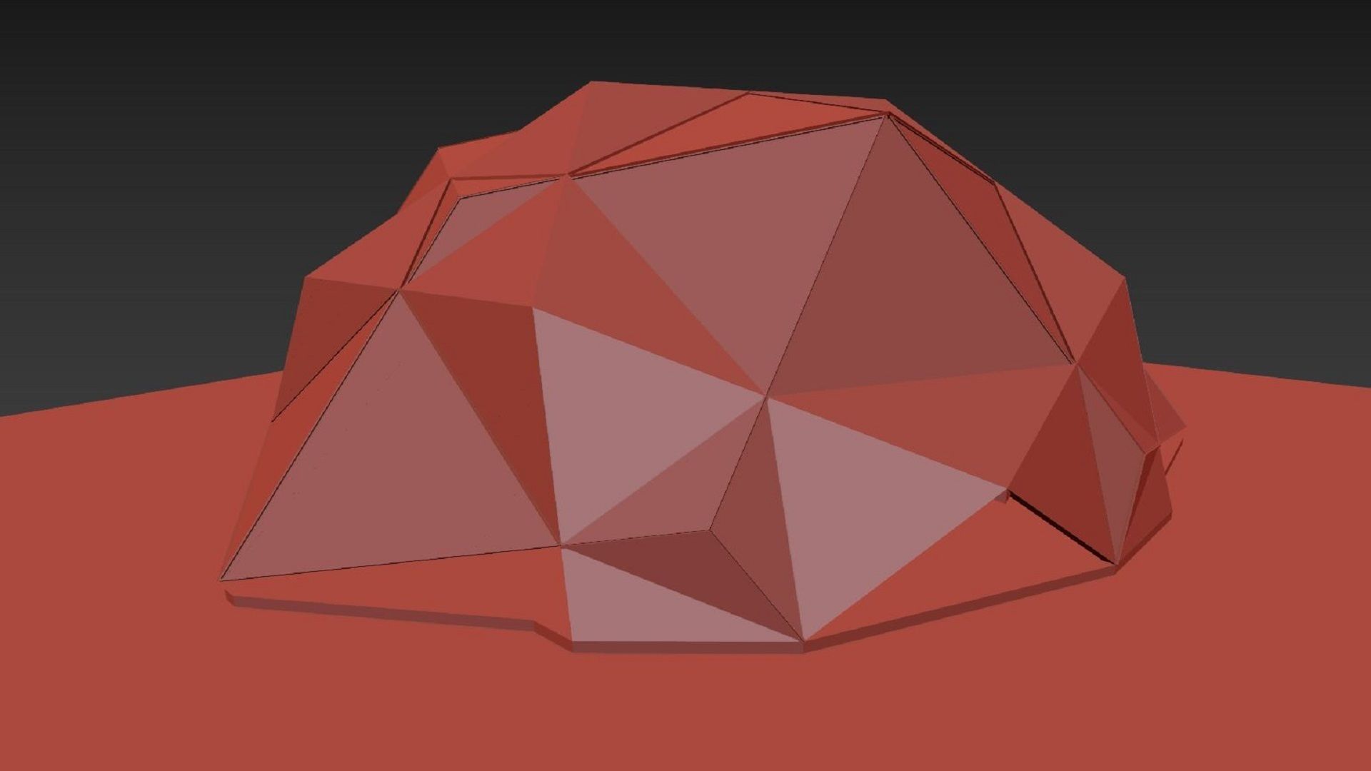 VR art gallery 12 compound icosrombi 3D model | CGTrader