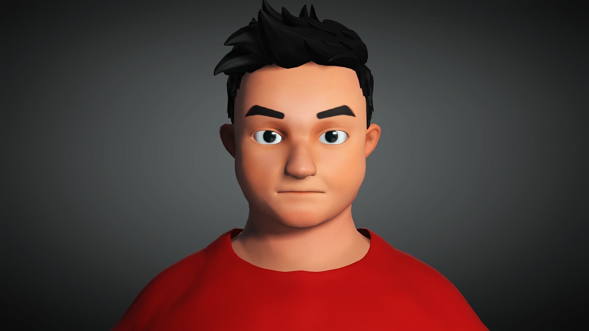 Cartoon Character Fat Boy Animated Rigged Blender Iclone 3D model animated rigged | CGTrader