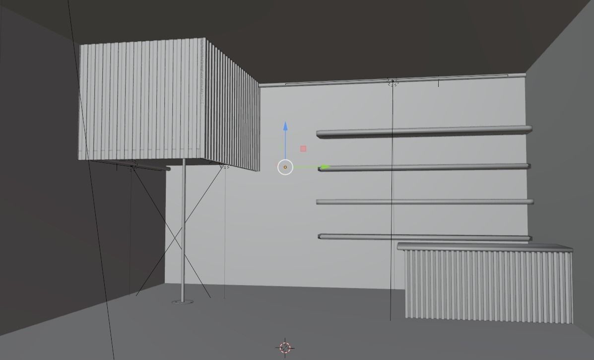 Strip-tease Bar Club With Pole Dance and Neon Light free VR / AR / low ...