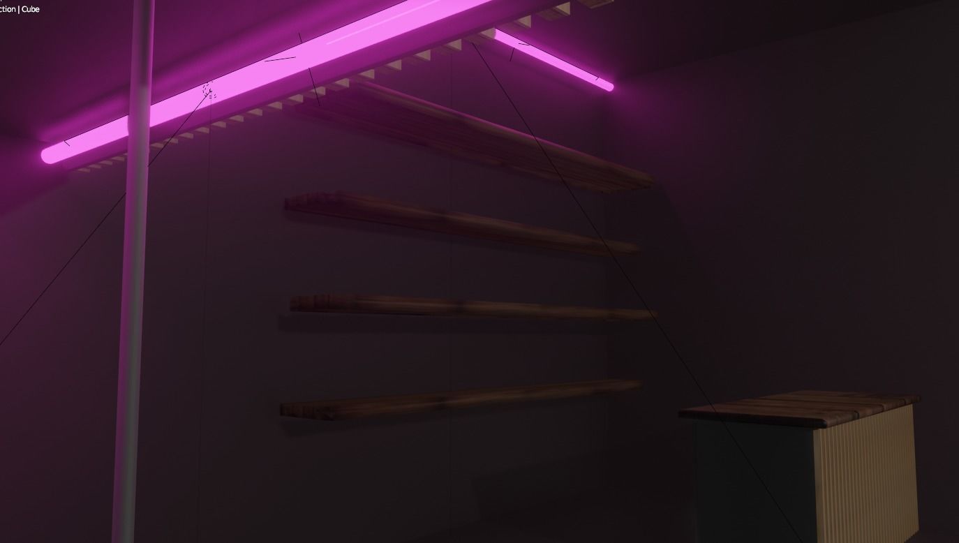 Strip-tease Bar Club With Pole Dance and Neon Light free VR / AR / low ...