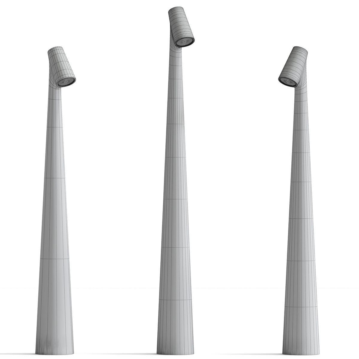 Vibia Africa LED Aluminium Table Lamp 3D model | CGTrader