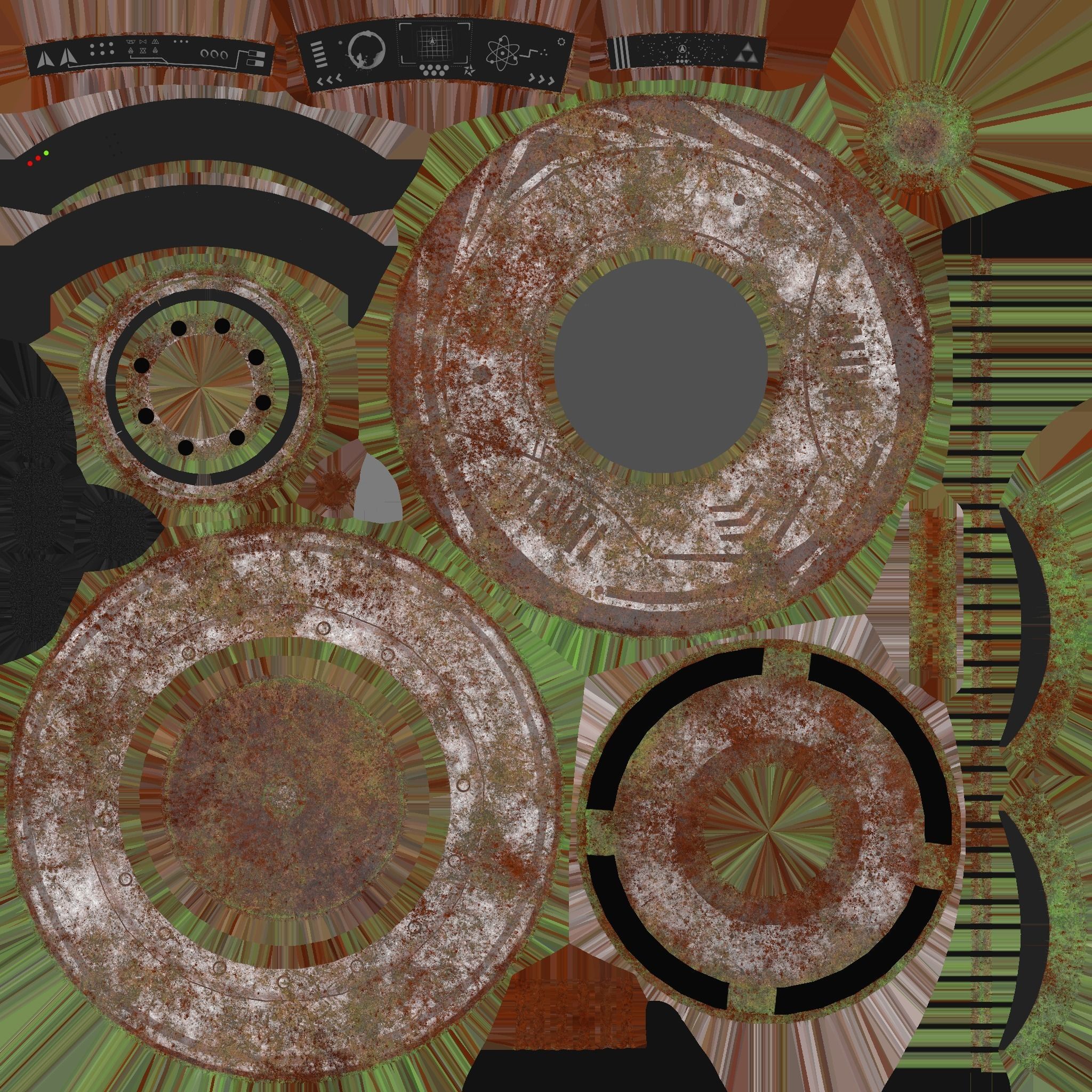 3D model Alien Spaceship UFO B11 Abandoned - Sci Fi Spacecraft Design ...