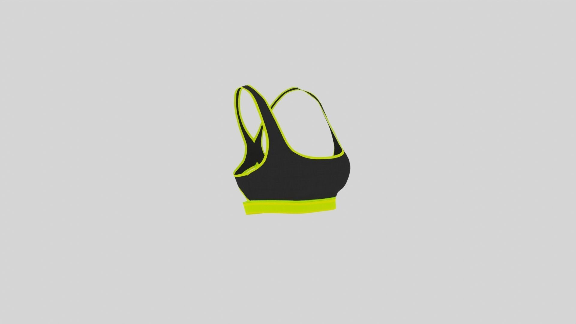 Sport Bra 3D 3D model | CGTrader