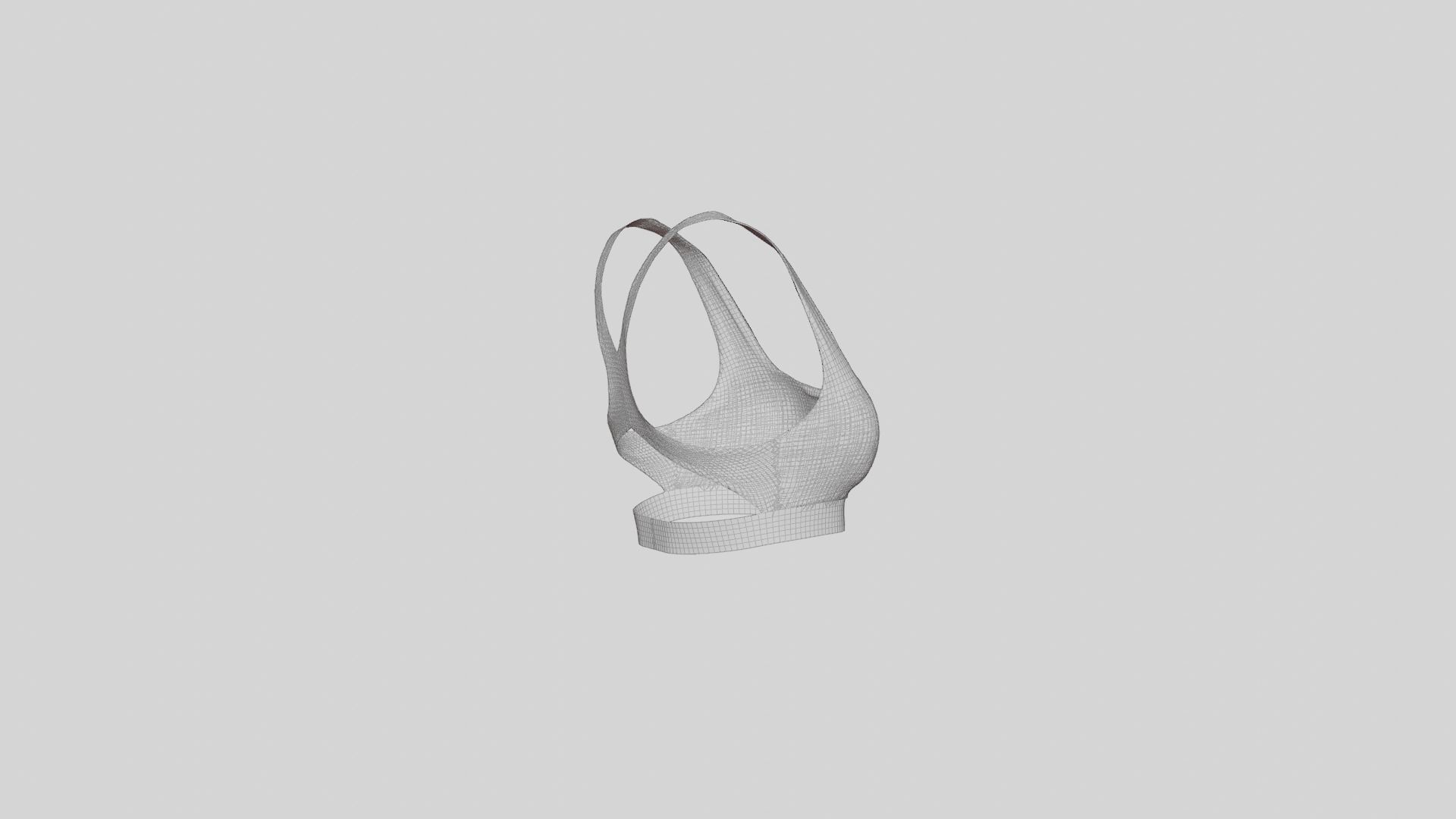 Sport Bra 3D 3D model | CGTrader