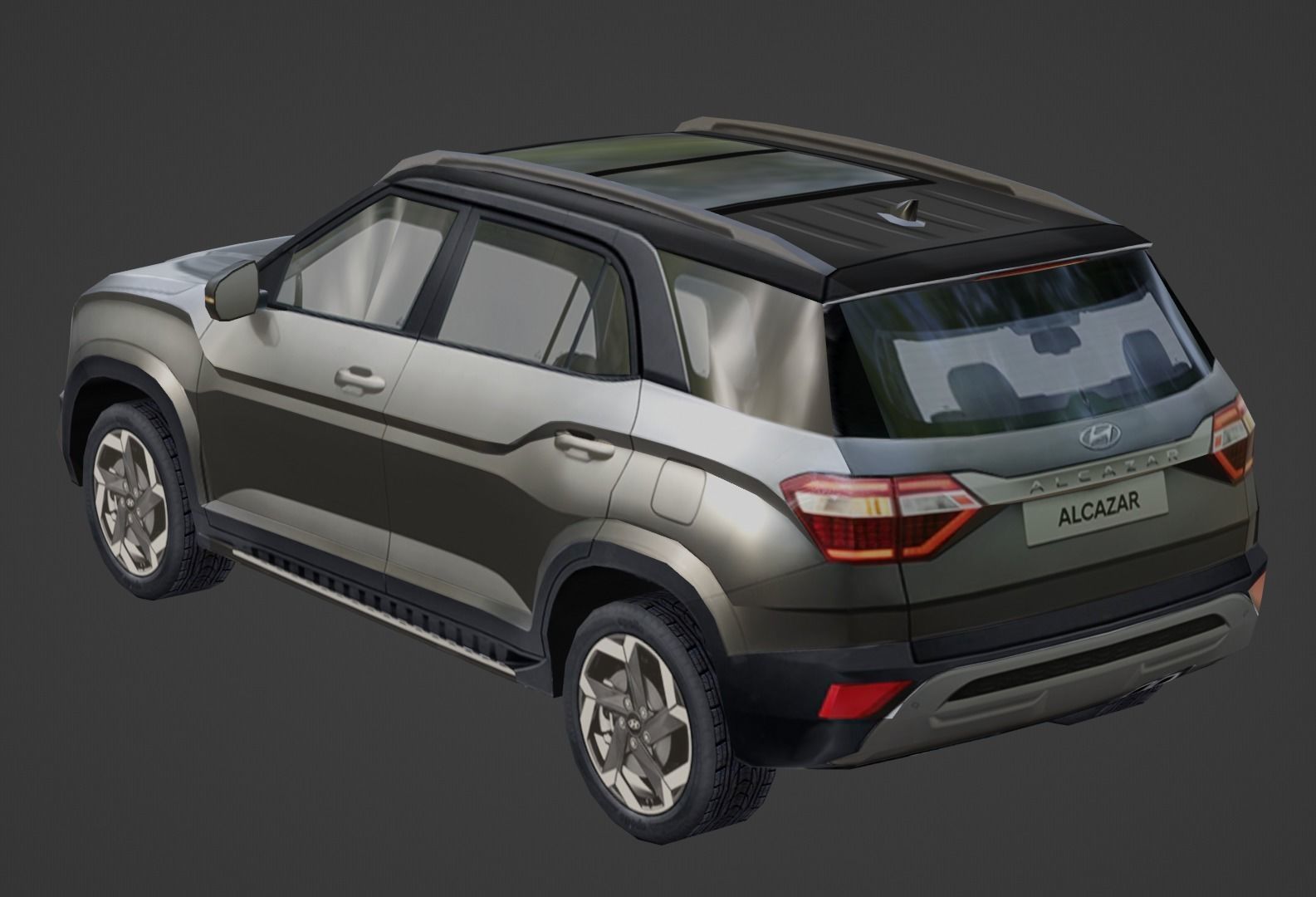 3D model Lowpoly Hyundai Alcazar VR / AR / low-poly | CGTrader