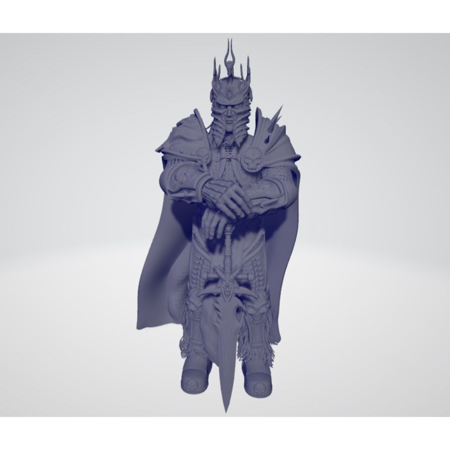 THE LICH KING WORLD OF WARCRAFT 3D model 3D printable | CGTrader