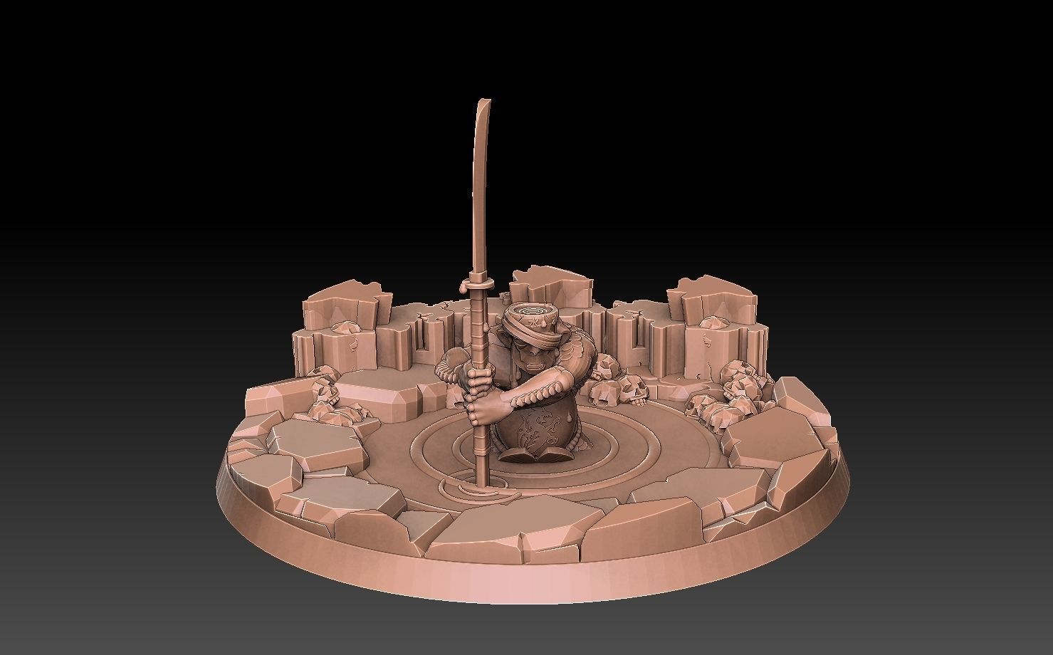Kappa Tribe 3D model 3D printable | CGTrader