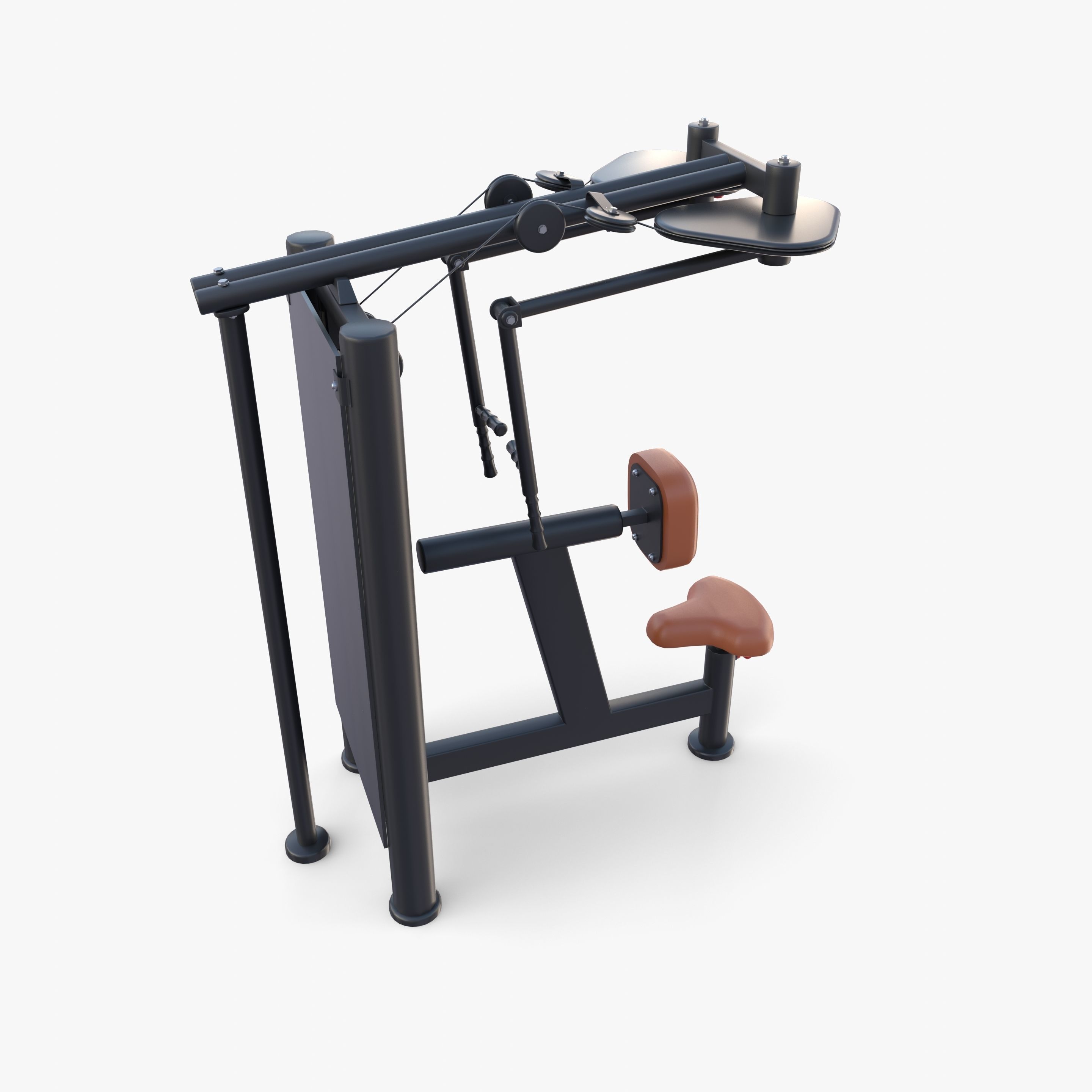 Back swing machine 3D model | CGTrader
