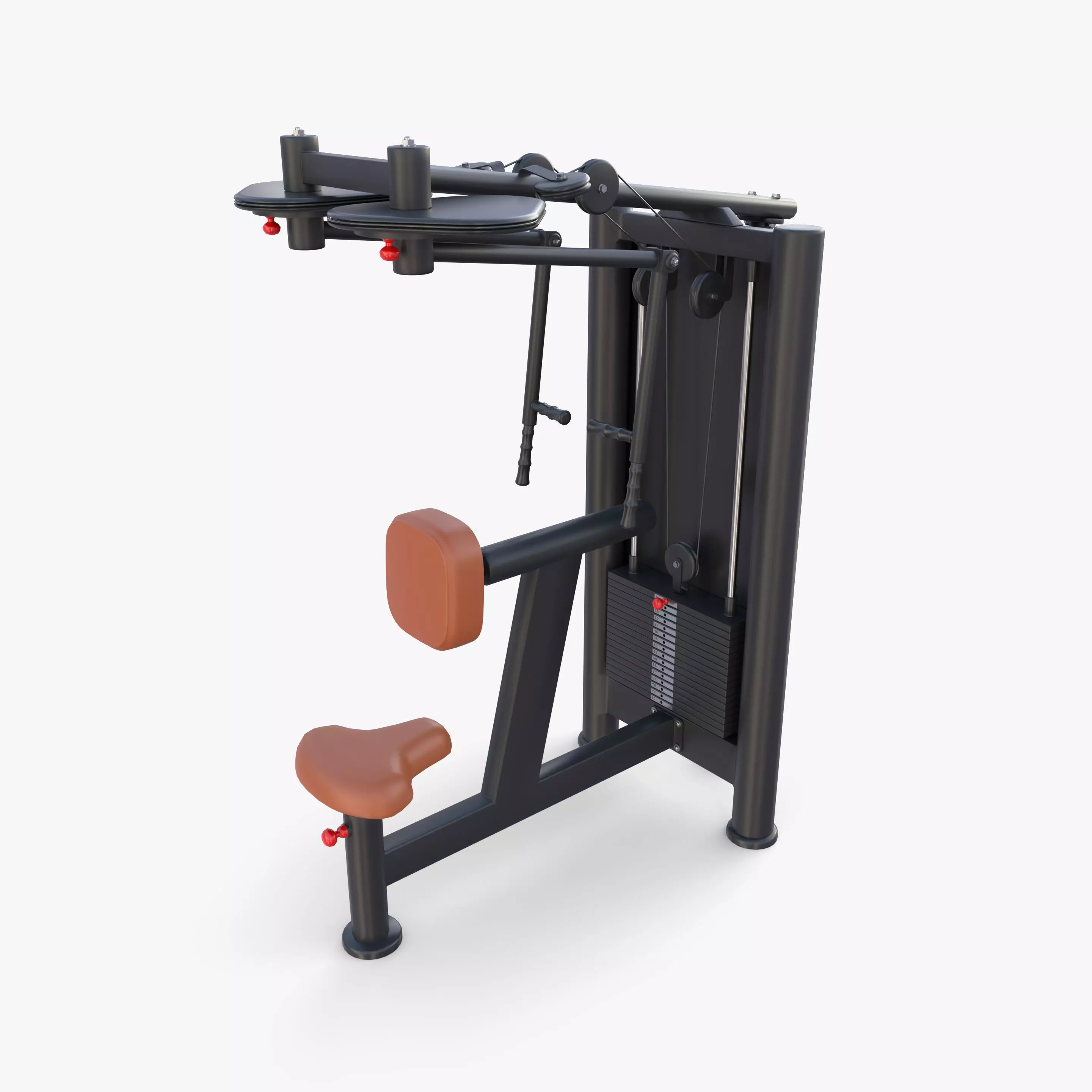 Back swing machine 3D model | CGTrader