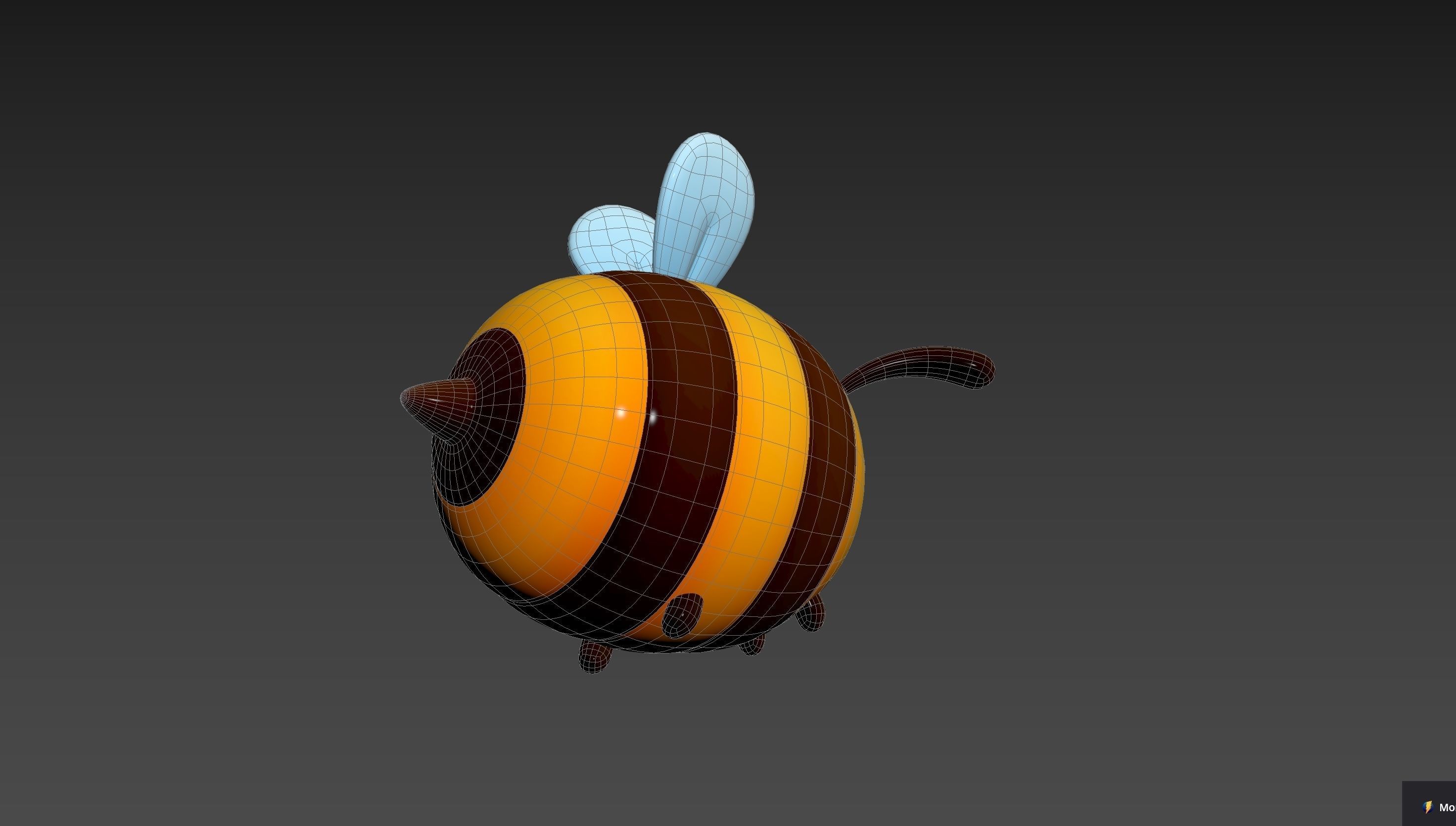 Character202 Bee 3D model | CGTrader