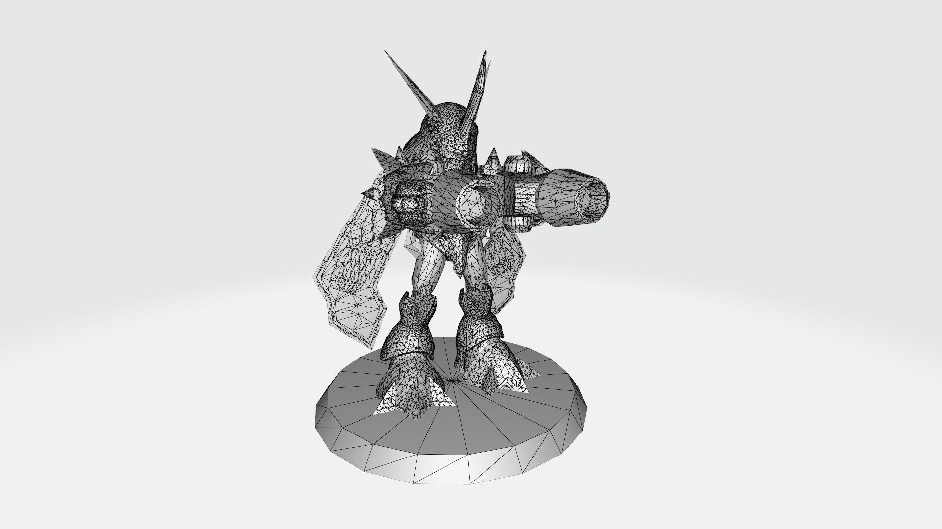 Omegamon Knight 3D model 3D printable | CGTrader