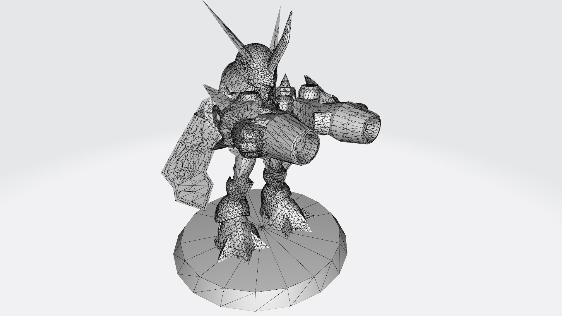 Omegamon Knight 3D model 3D printable | CGTrader