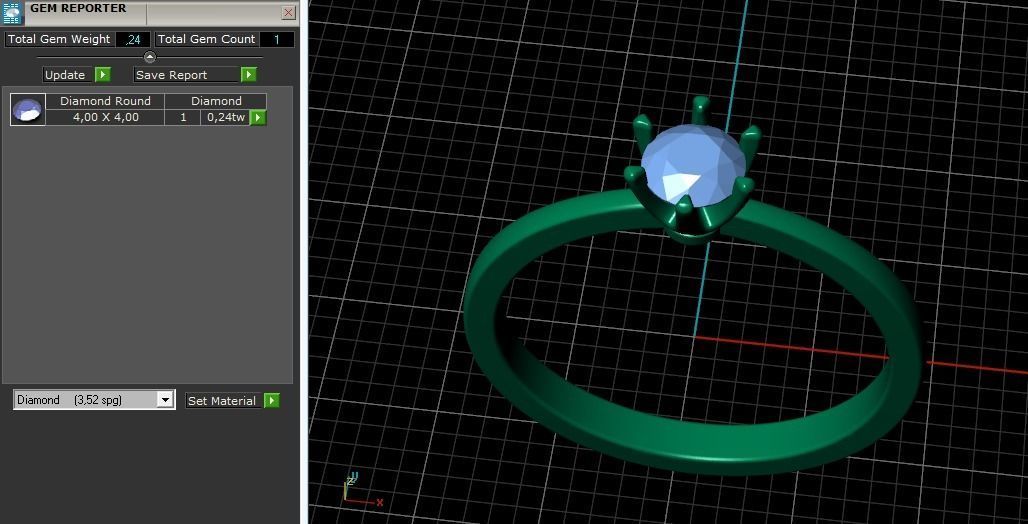 Soliter ring Model 2793 3D model 3D printable | CGTrader