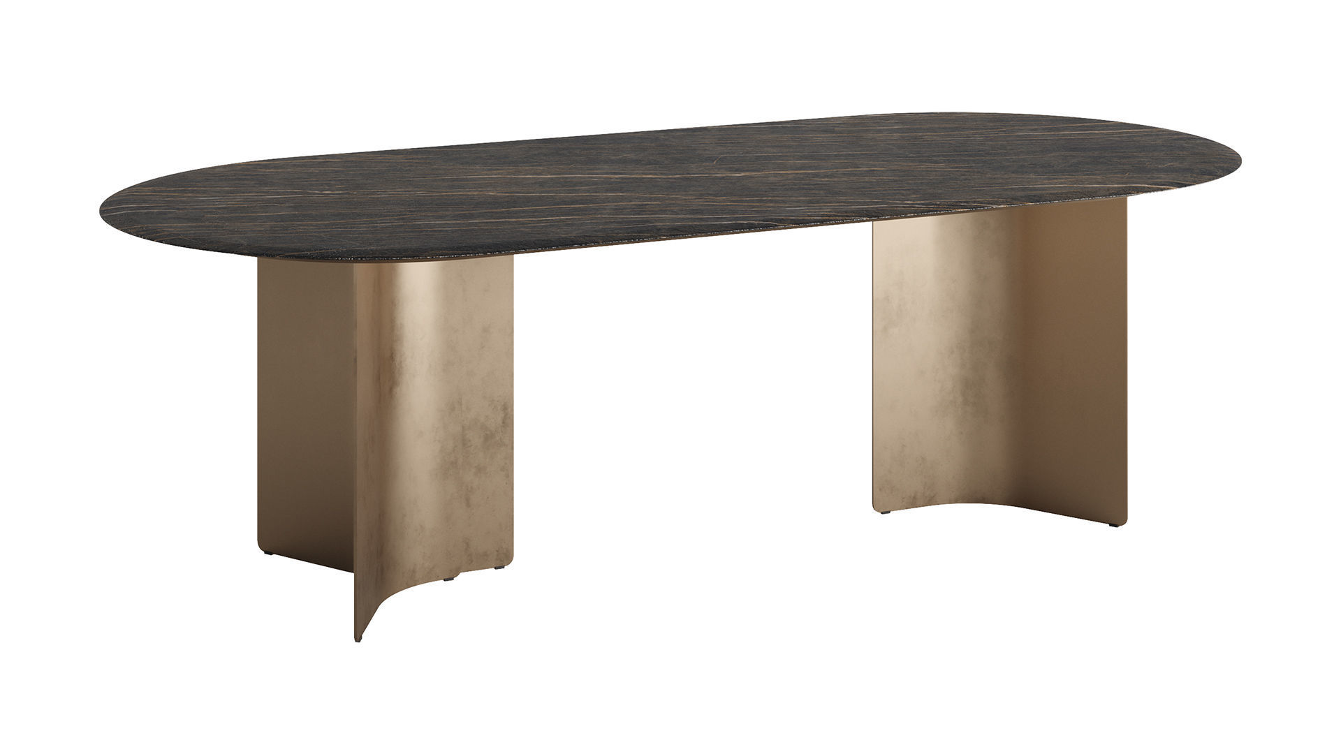 WAVE Oval Table by Marelli 3D model | CGTrader
