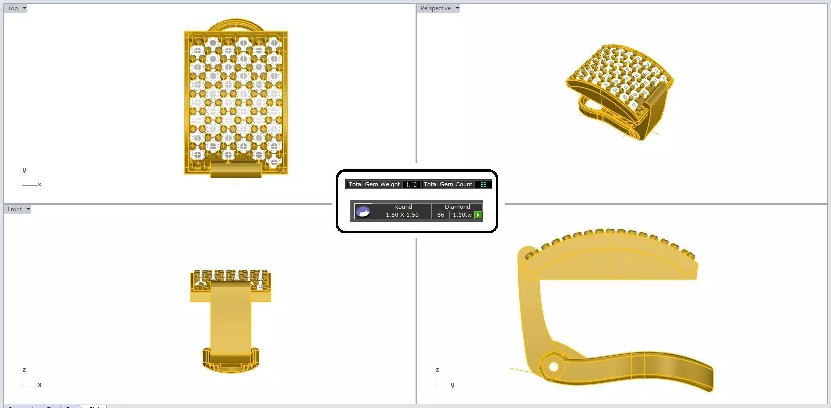 Earrings cad file 3D model 3D printable | CGTrader