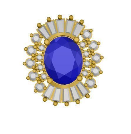 Earrings cad file 3D model 3D printable | CGTrader