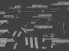 3D model MX Rifle Series VR / AR / low-poly | CGTrader