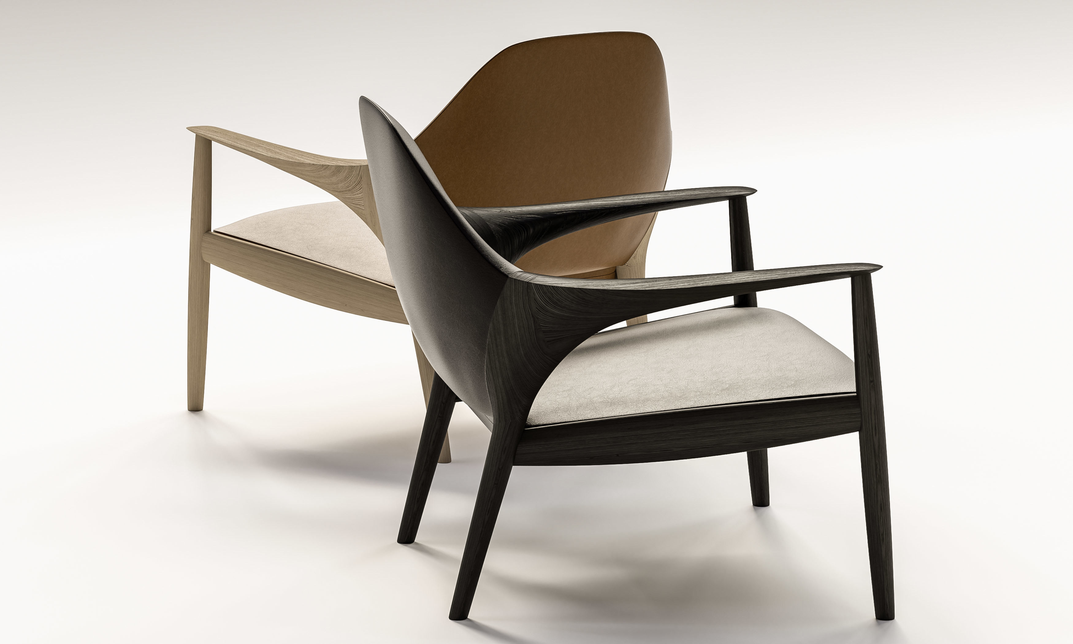 3D model KUNST ARM CHAIR VR / AR / low-poly | CGTrader