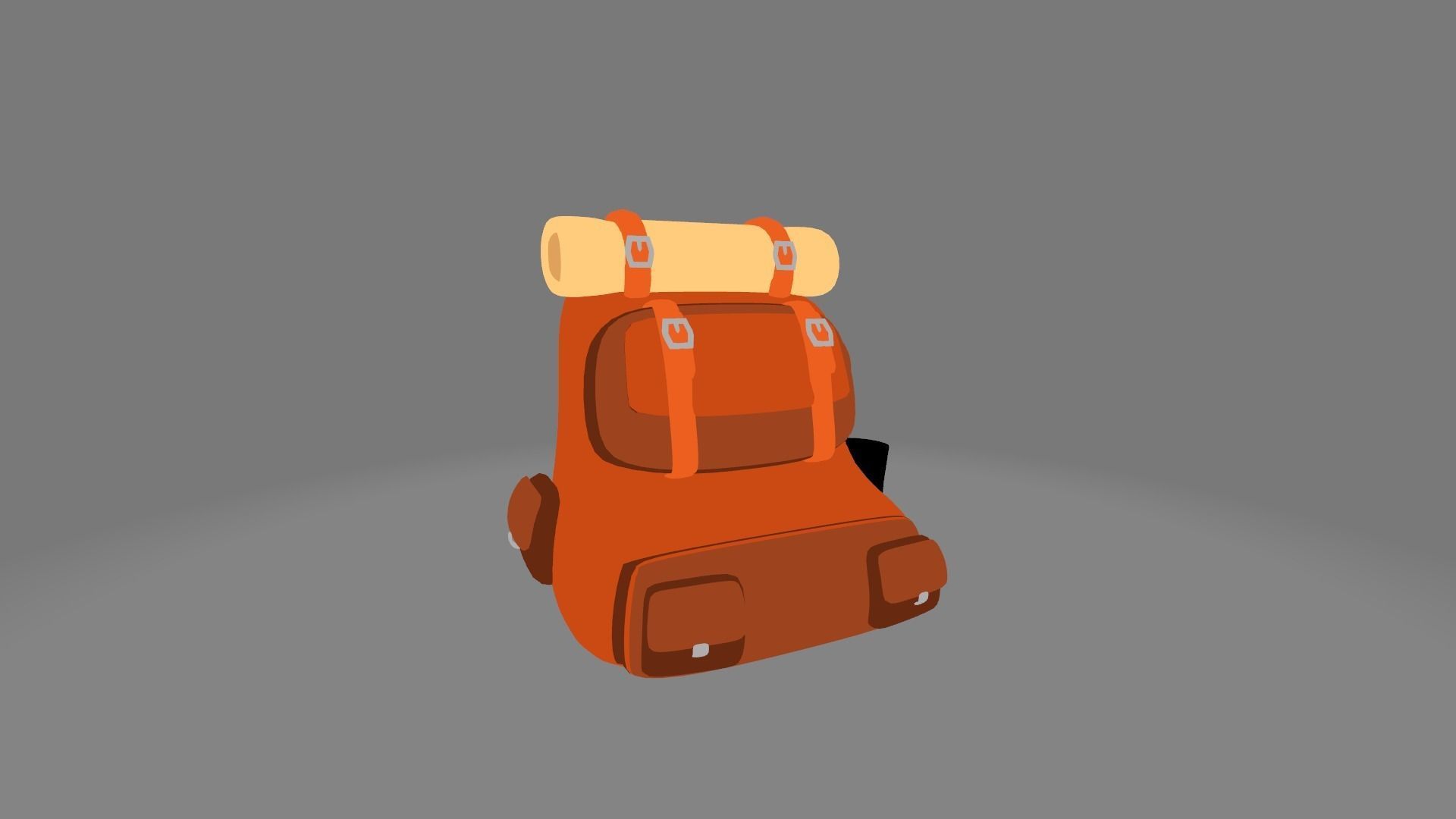 3D model Low Poly Backpack VR / AR / low-poly | CGTrader