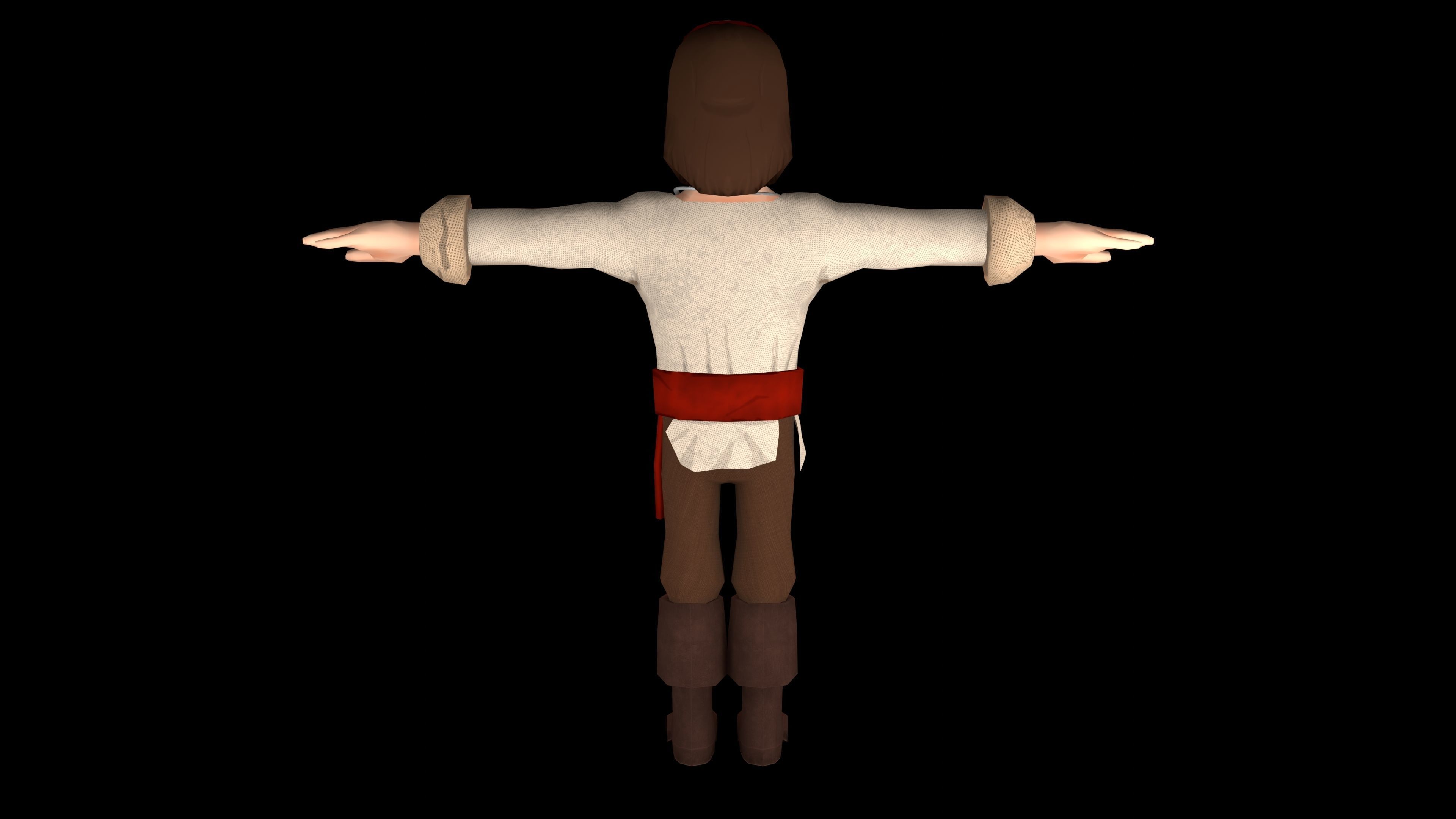 3D model Low Poly Stylized Pirate VR / AR / low-poly | CGTrader