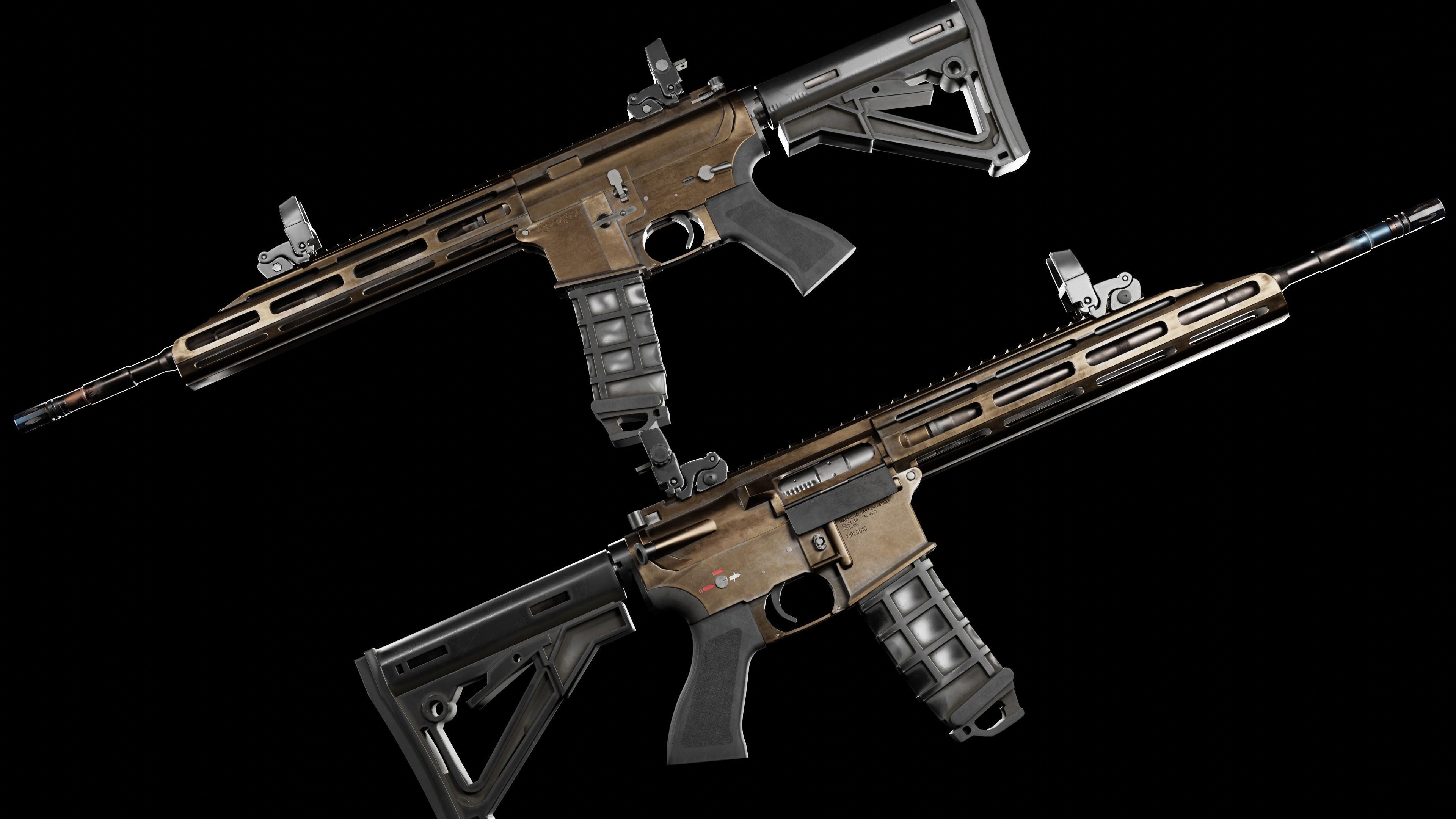 3D model Remington R5 RGP Assault Rifle VR / AR / low-poly | CGTrader