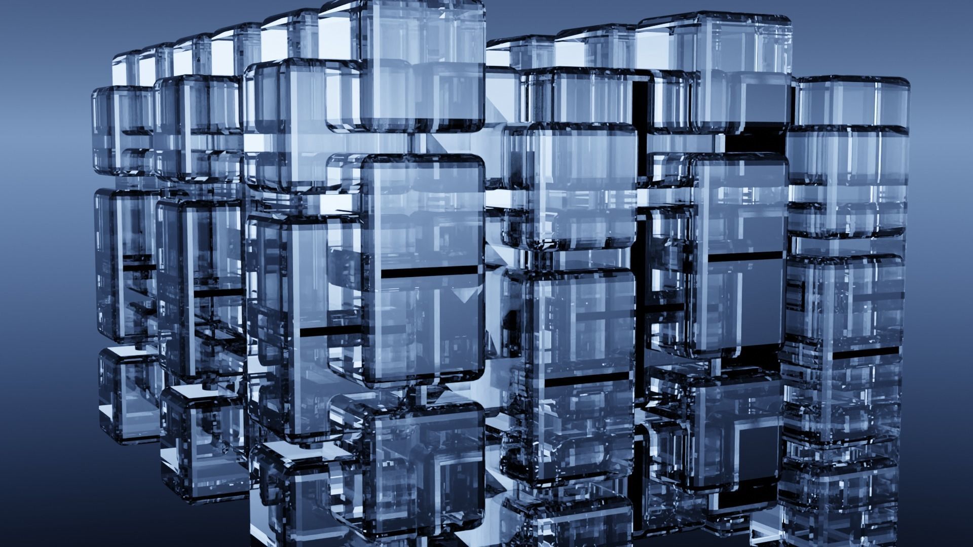 glass array free 3D model | CGTrader