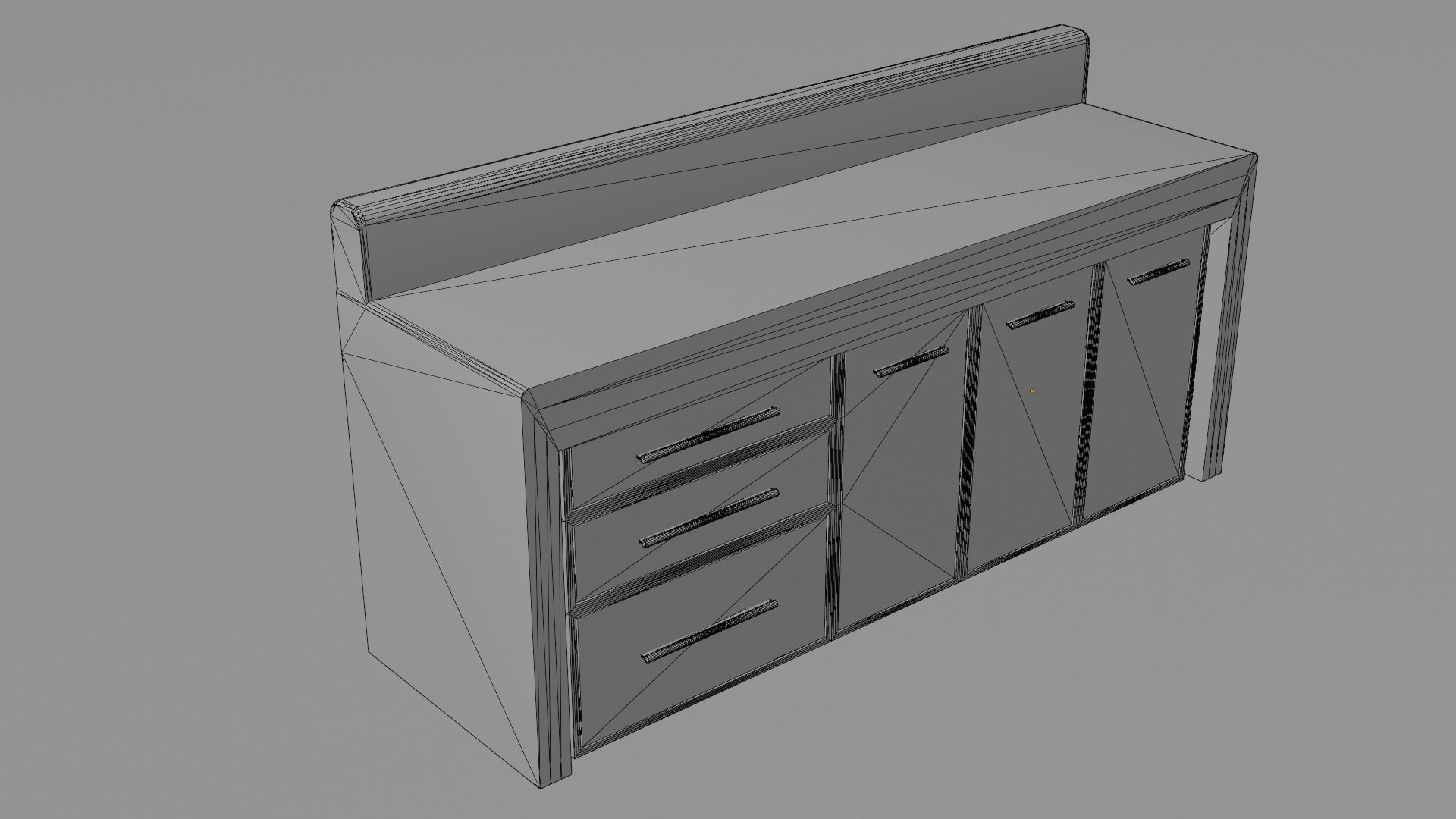 3D model Kitchen Countertops VR / AR / low-poly | CGTrader