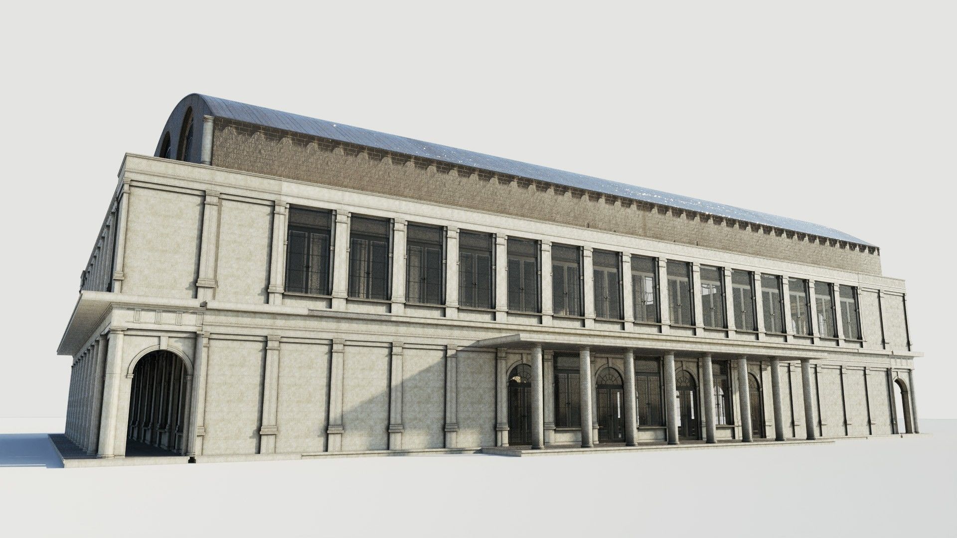 Building With Interiors 3D model | CGTrader