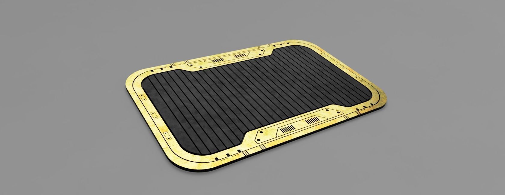 Jedi Fallen Order Inspired Workbench Mat 3D model 3D printable | CGTrader