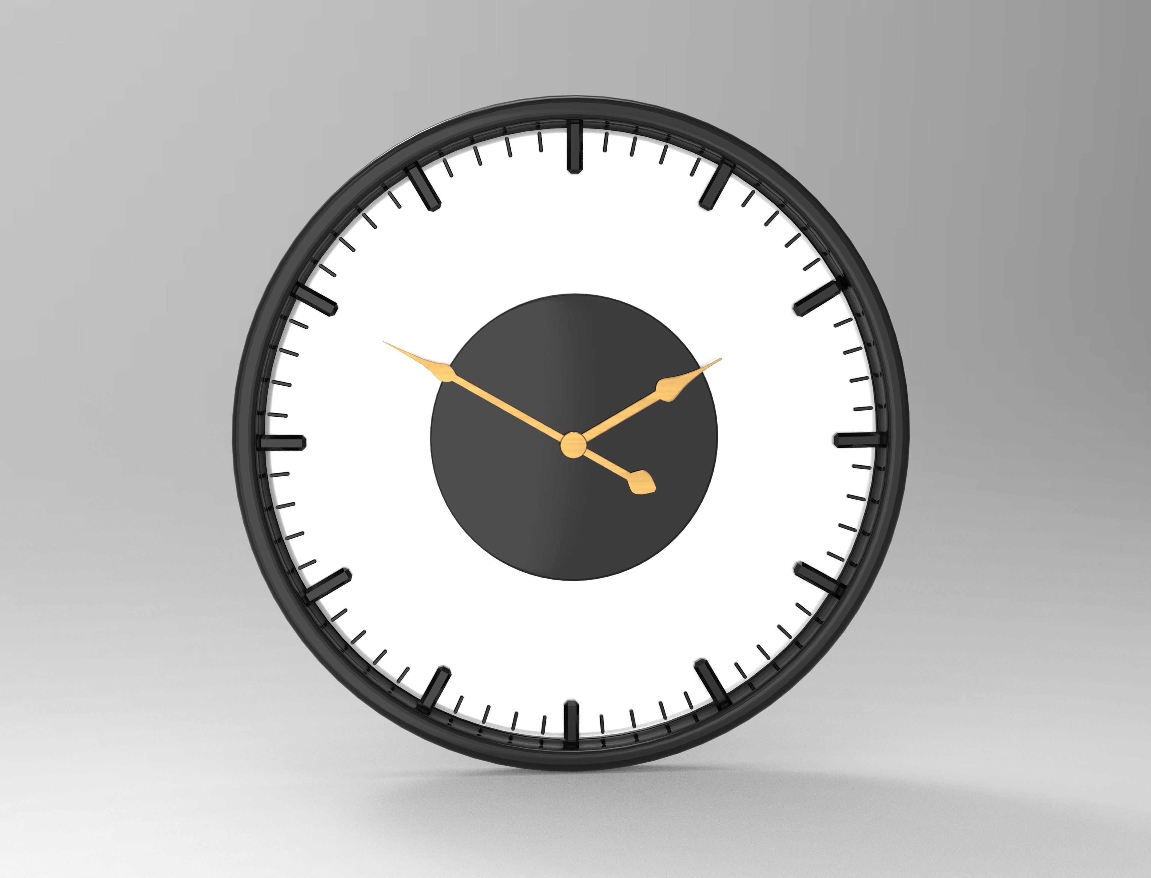 wall clock free VR / AR / low-poly 3D model | CGTrader