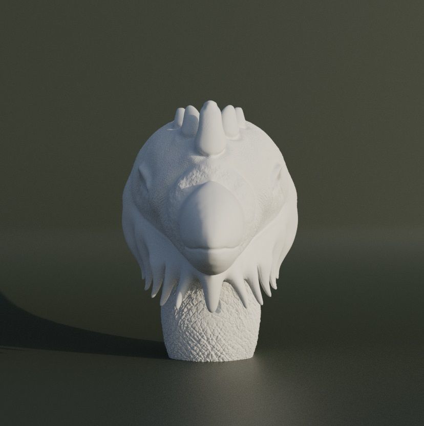 Angry Bird Bust - Chicken Bust - Peacock Figure - Cockerel free 3D ...