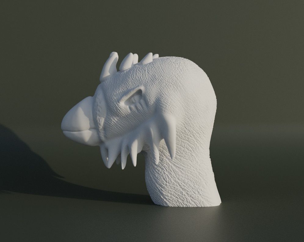 Angry Bird Bust - Chicken Bust - Peacock Figure - Cockerel free 3D ...